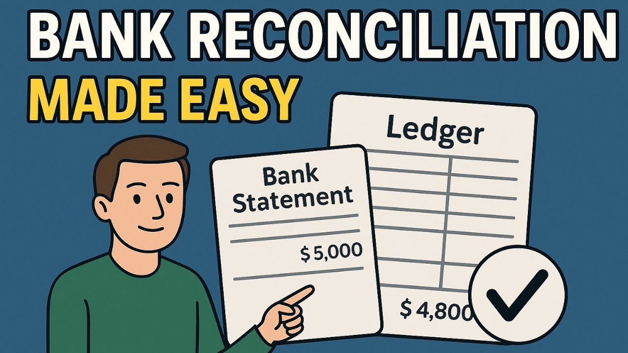 Bank Reconciliation Explained with Example | Step-by-Step for Beginners ...