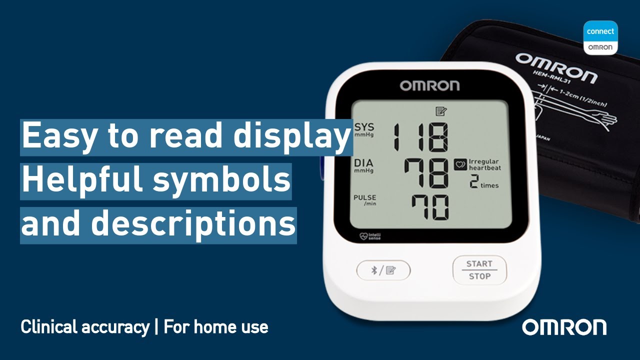 Meet the OMRON 5 Series Upper Arm Blood Pressure Monitor | BP7255 - YouTube