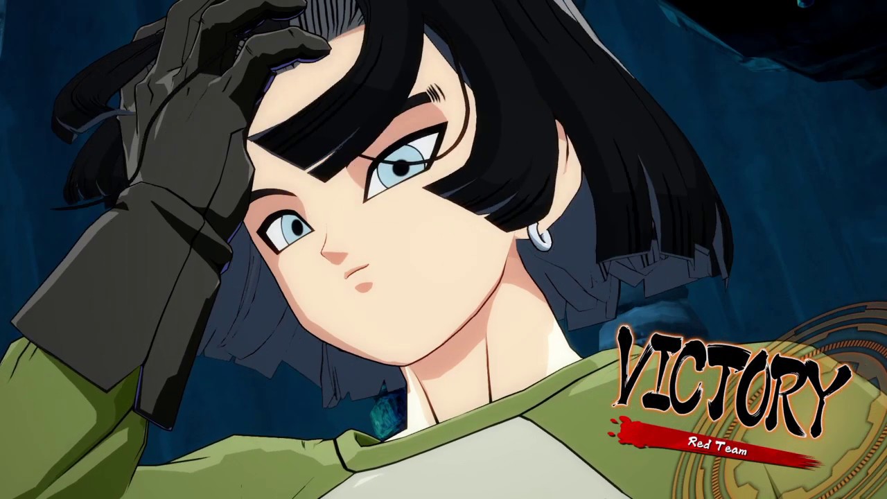 DRAGON BALL FighterZ Android 17 Vs Cell - YouTube