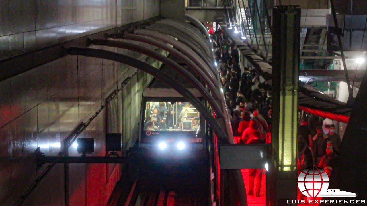 Tren Alstom MP-05 Recorrido Completo de Olympiades a Mairie Saint-Ouen ...