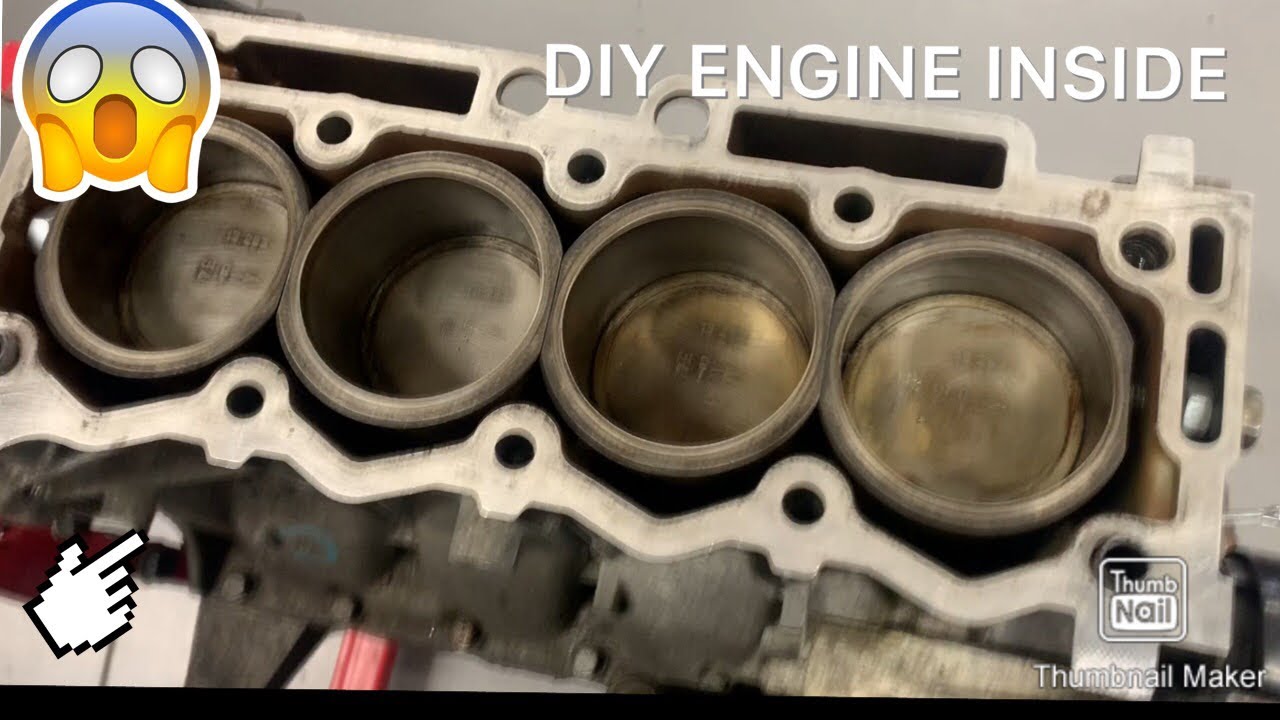 How Does Engine Look Like From Inside - YouTube
