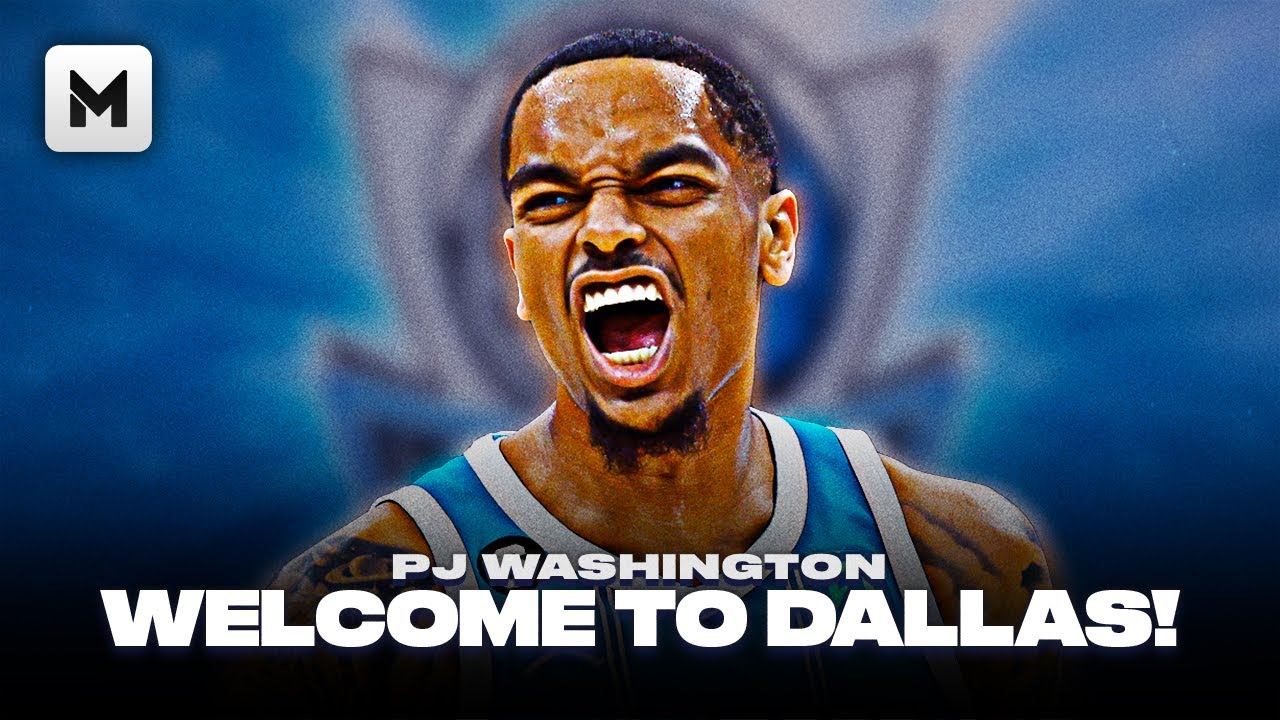 PJ WASHINGTON WELCOME TO DALLAS!! - YouTube