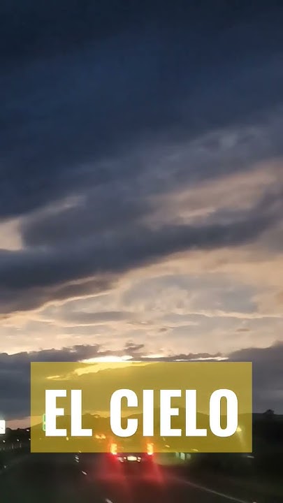 How to say THE SKY IN SPANISH #shorts #spanishvocab #spanishvocabulary ...