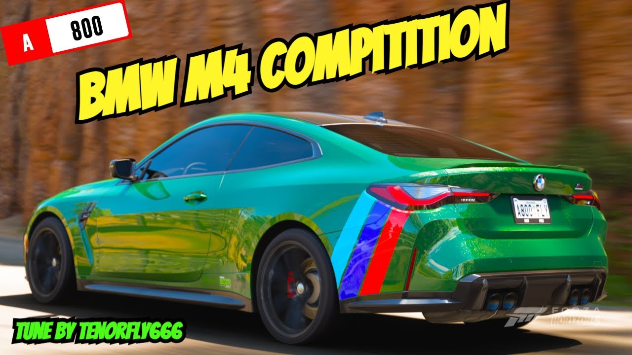 ForzaHorizon5 BEST TUNING BMW M4 A800 Hot Battle - YouTube