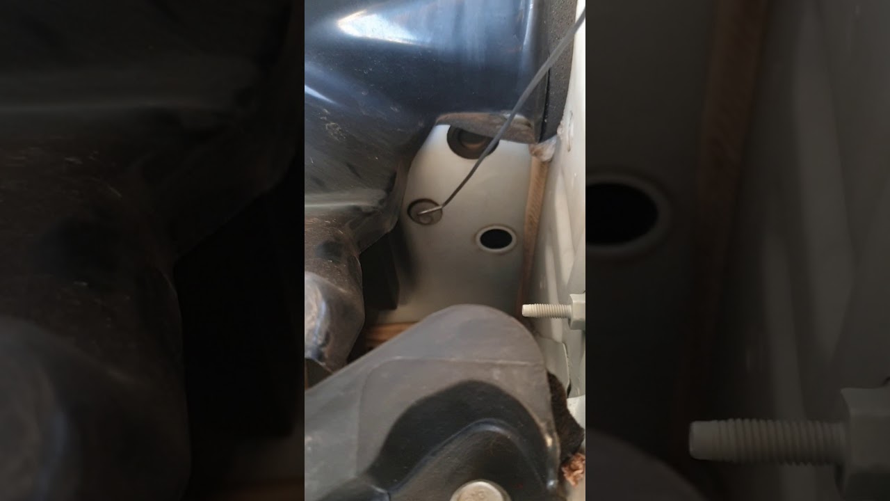 How to get a cable from engine bay to cabin VF Commodore - YouTube