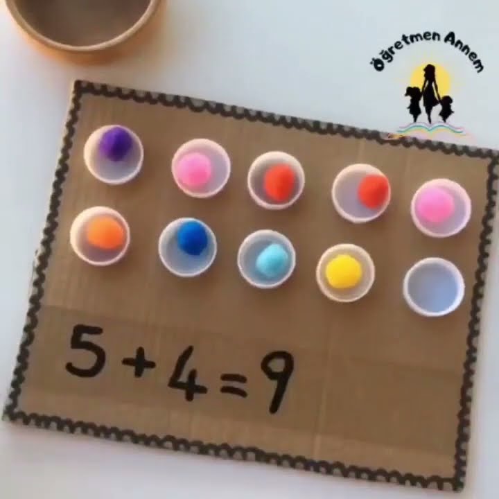 نشاط جميل لتعليم عملية الجمع بطريقة سهلة ومبسطة Youtube