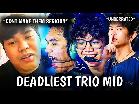 COACH ARSY WITH SOME PRAISES ON DEADLIEST TRIO MID IN MLBB (KARLTZY, SANJI AND JAYPEE)