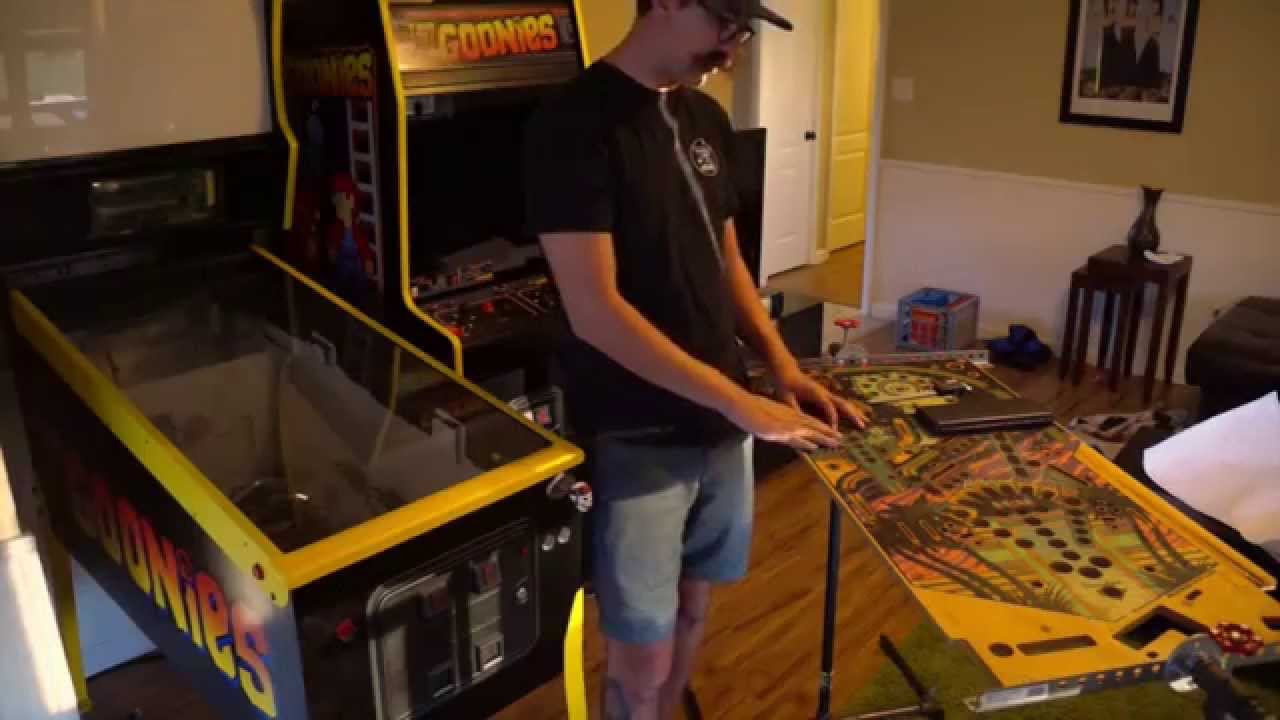 Goonies Pinball Playfield Update - YouTube