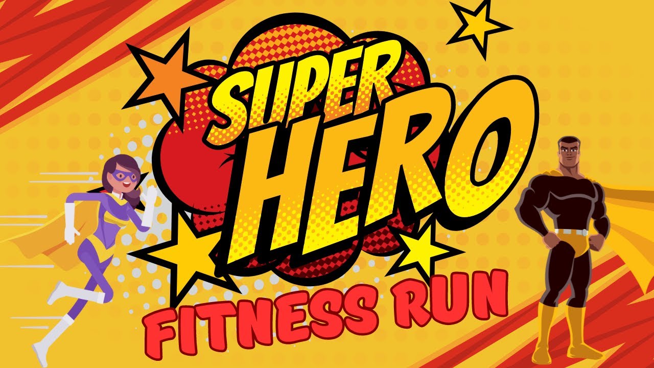 Superhero Sight Word Fitness Run | Brain Break | Movement Break | Sight ...