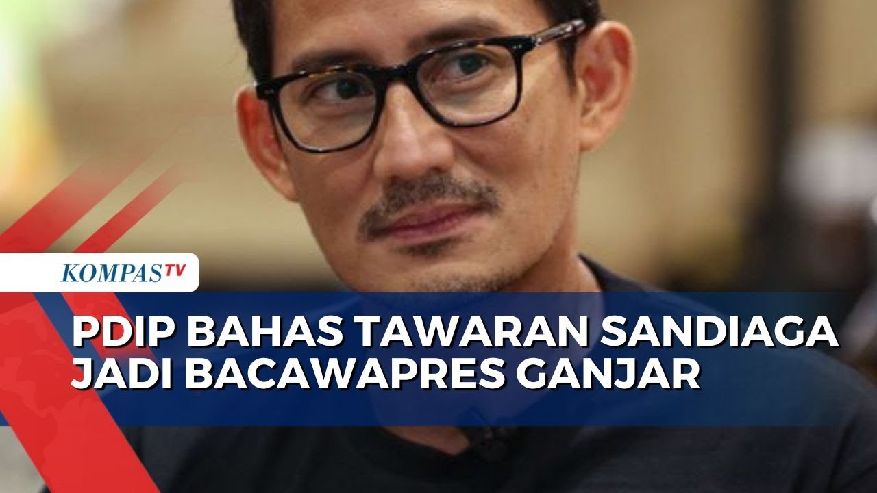 PPP Usulkan Sandiaga Jadi Bacawapres Ganjar, PDIP: Kami Akan Bahas ...