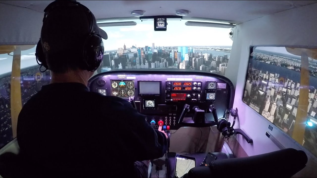 A Floatplane Tour Of NYC X (Prepar3d Home Cockpit) - YouTube