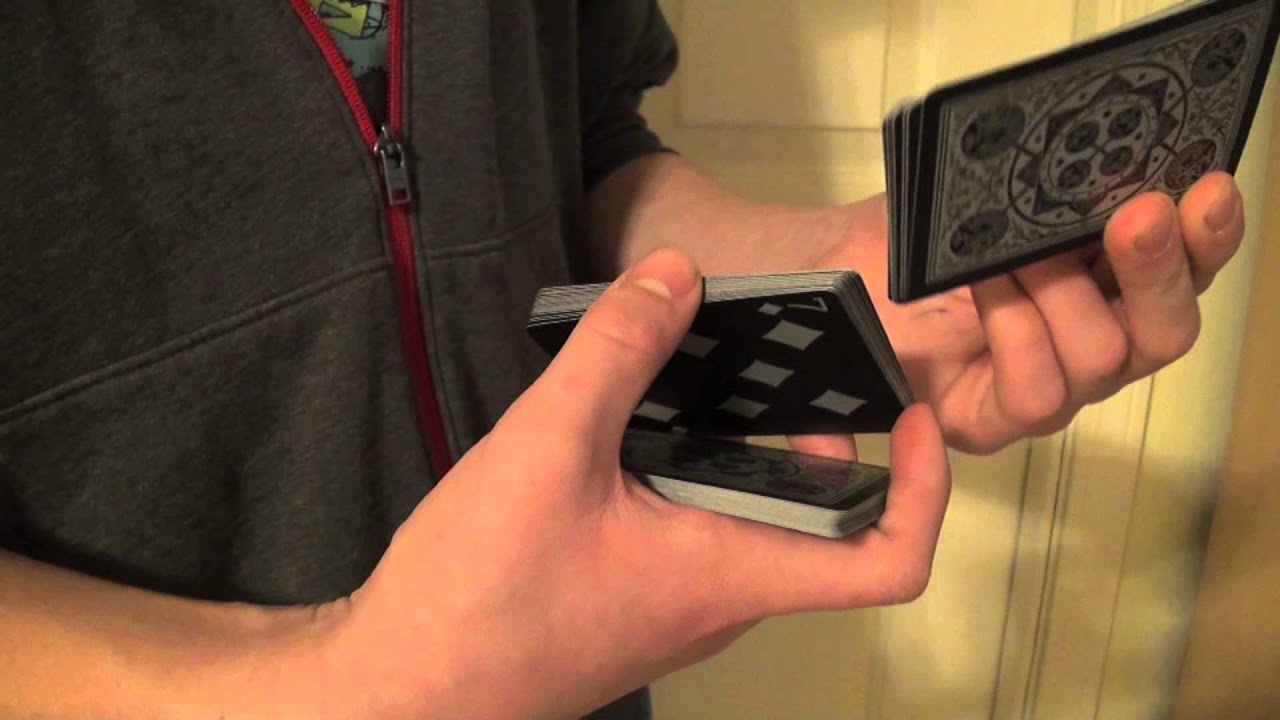 False Cut: Beginners Flourishes ~ Tutorial [HD] - YouTube