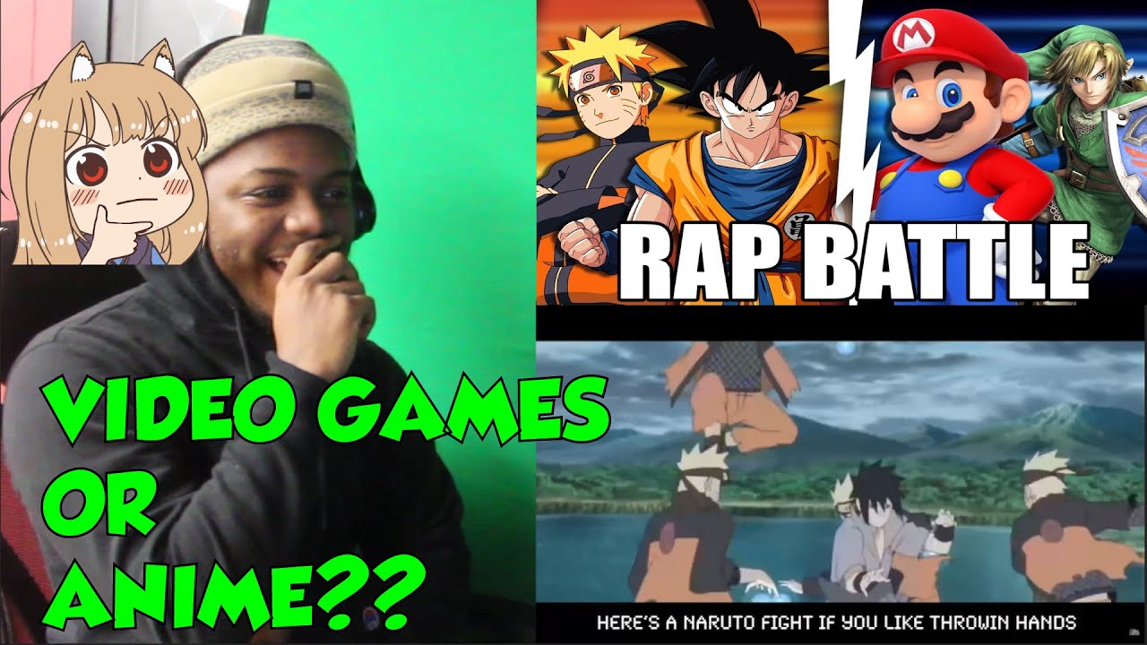 Anime vs. Video Games - Rap Battle REACTION @CamSteady - YouTube