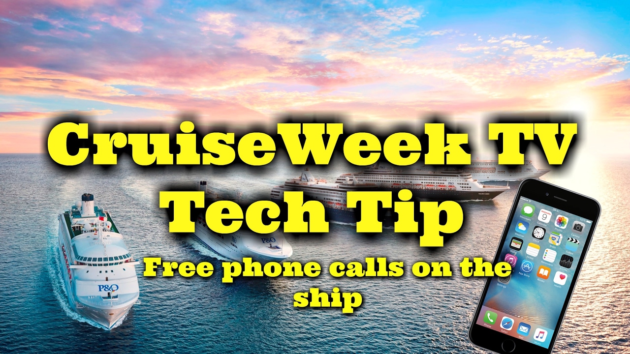 Cruise Tech Tip - free phone calls/Texts on the ship to your same ...