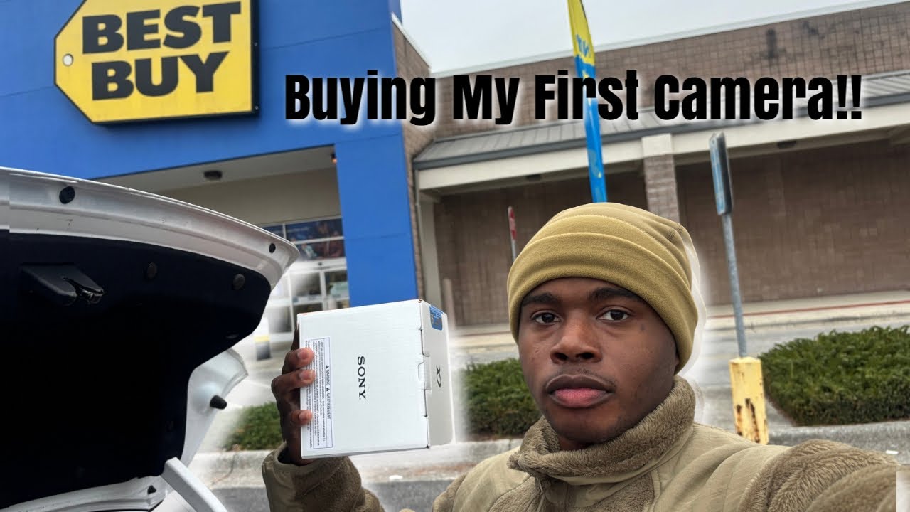 Buying My First Camera!!! | Sony ZV-E10 Unboxing + Settings - YouTube