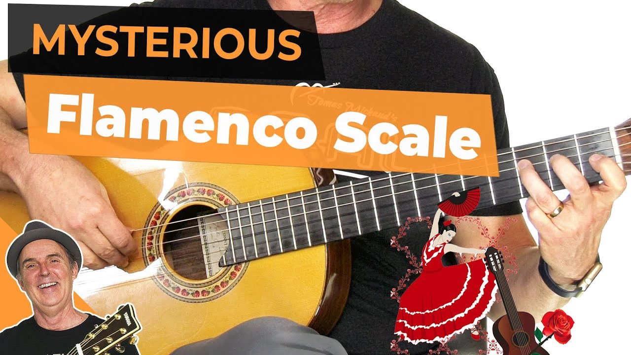 Spanish Flamenco Guitar Lesson | Mysterious Flamenco Guitar Scale - YouTube