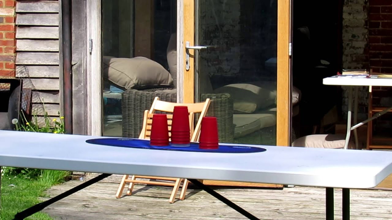 SPEED STACKING WORLD RECORD: FIRST FIVE DOUBLES!!!!!!! - YouTube