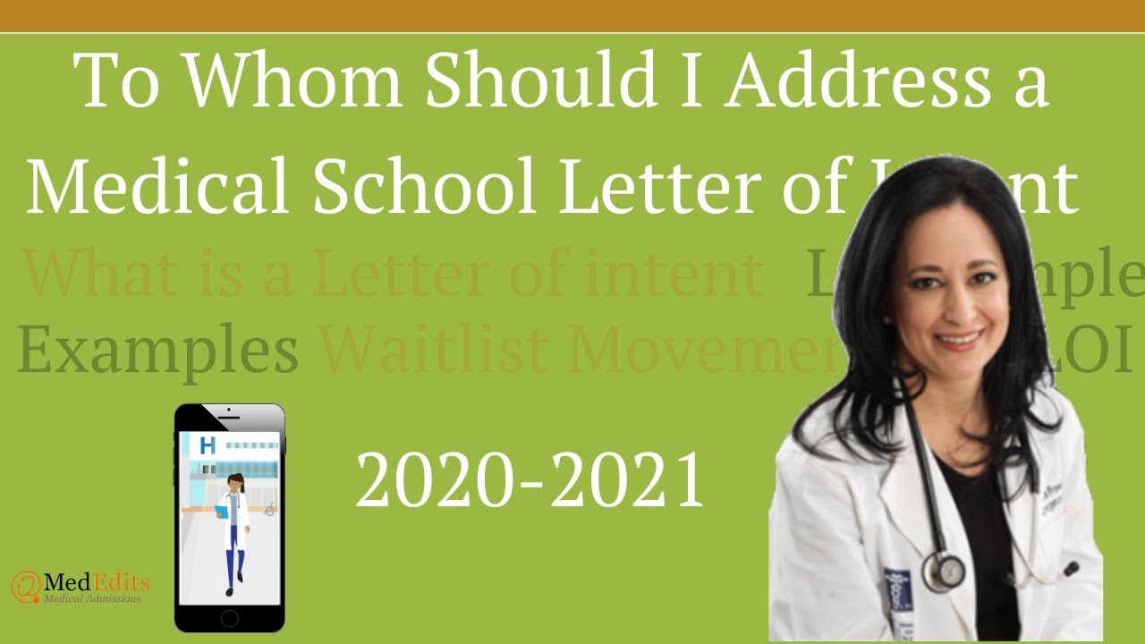 Example Letter Of Intent Medical School Letter Of Intent For Medical
