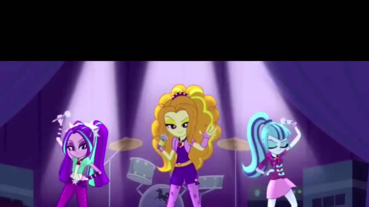 Mlp Italian Dazzlings Chipmunk - YouTube