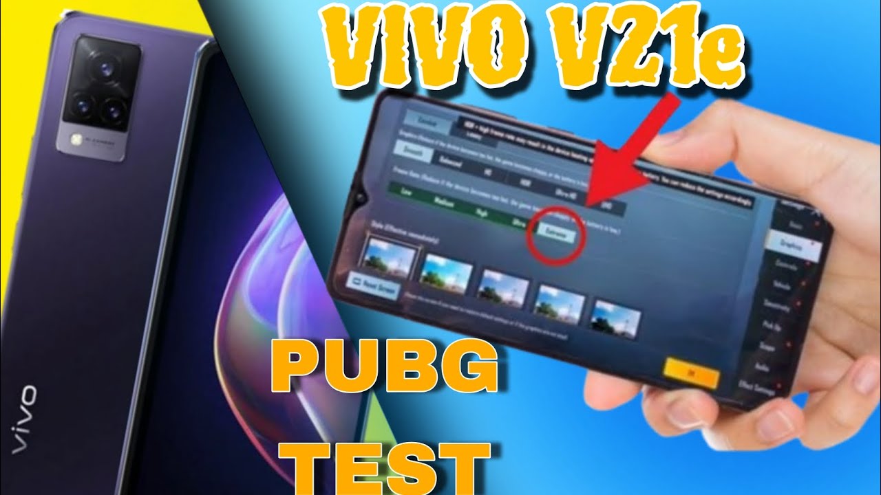 VIVO V21e Pubg Test😲 | VIVO V21e Gaming Performance | Kia ye Device ...