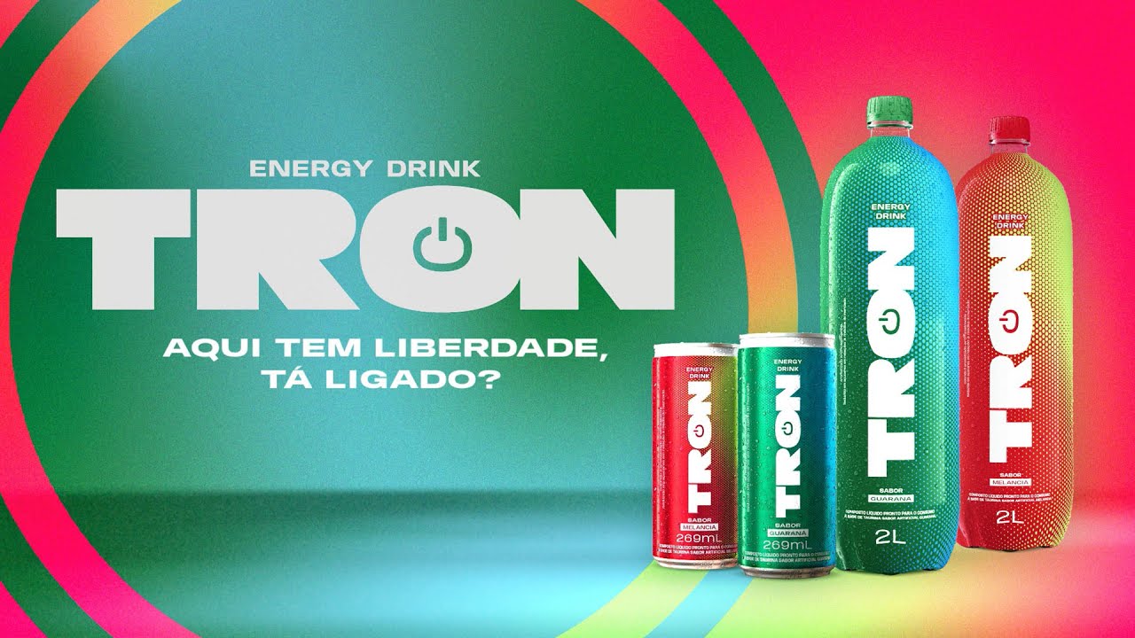 Tron Energy Drink - Aqui tem Liberdade, tá ligado? - YouTube
