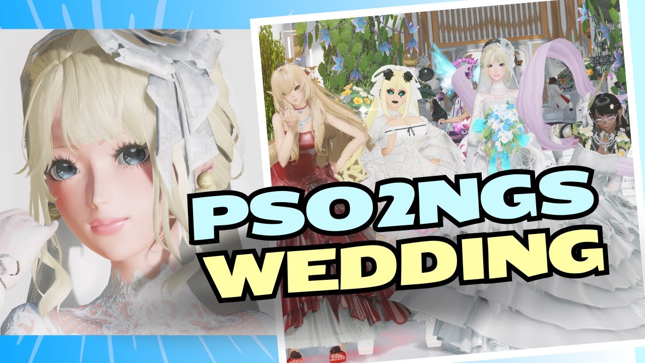 PSO2 NGS Wedding - YouTube