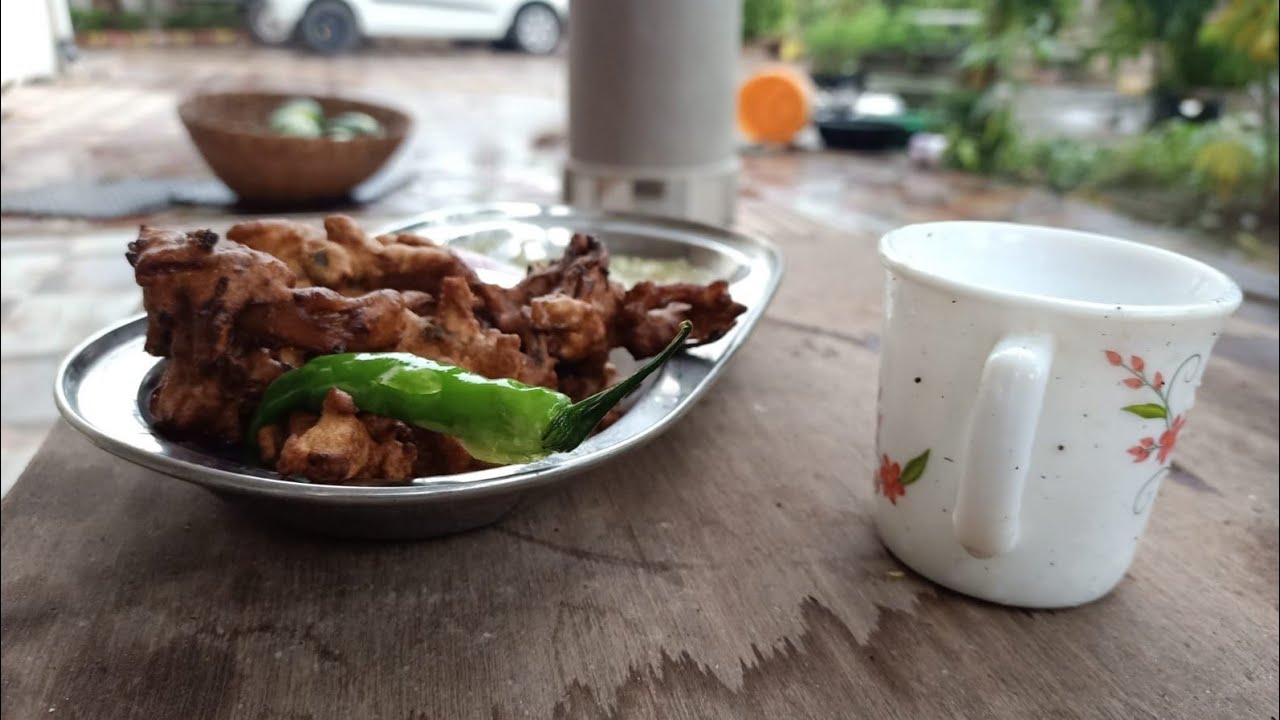 Pakode Vlog In Home Must Watch Enjoying With Family During Rain 😋😋 # ...