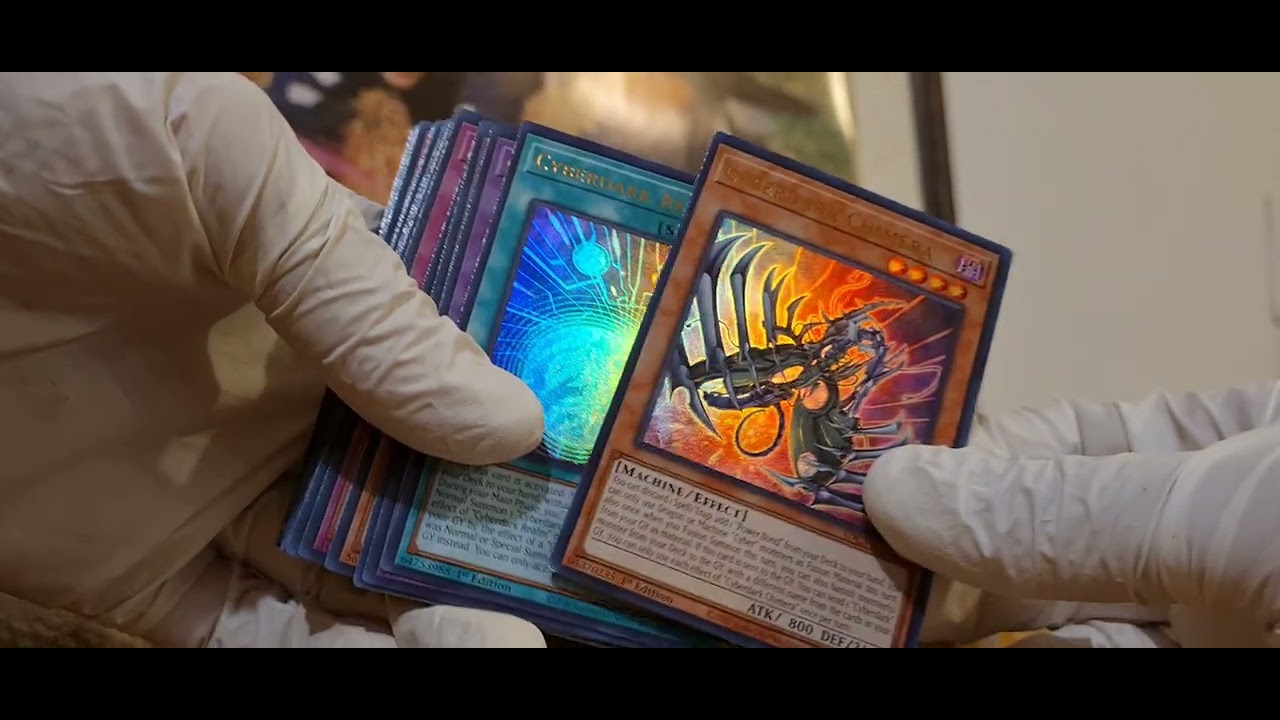 Yu Gi Oh! Cyber Strike Structure Deck Unboxing - YouTube