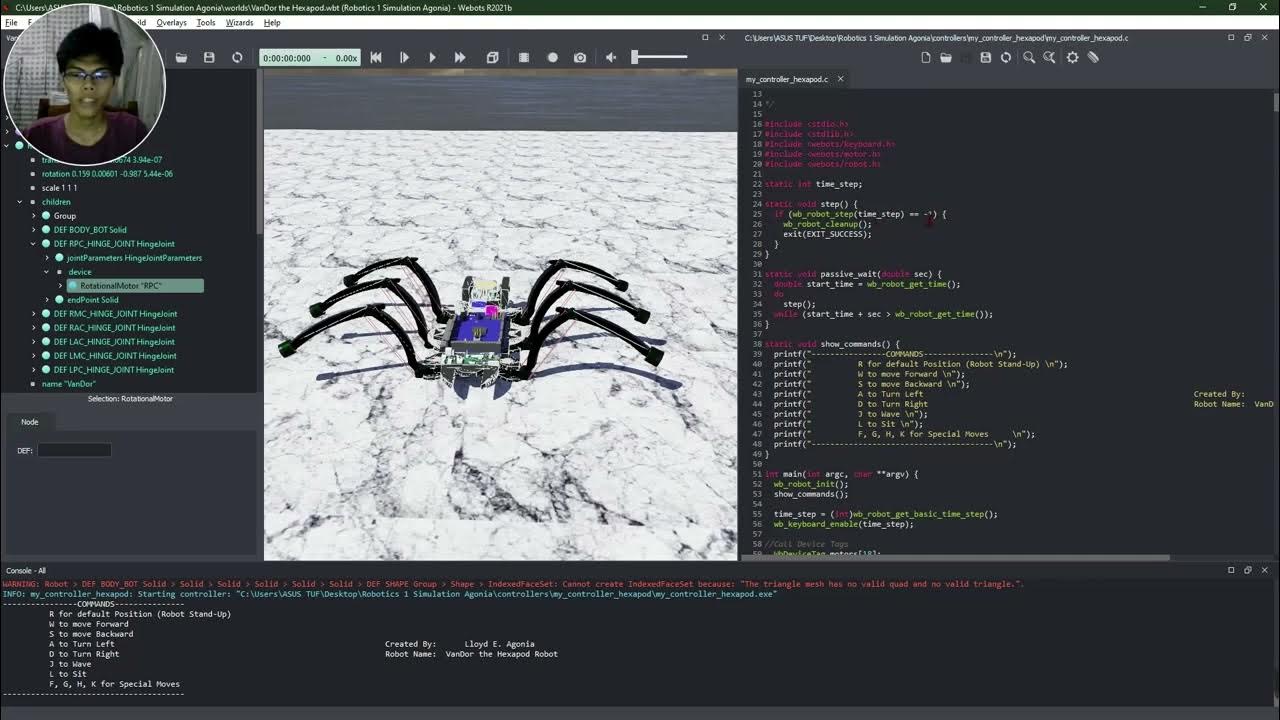 Introduction to Webots | Make Your Own Custom Robot by Lloyd Agonia - YouTube