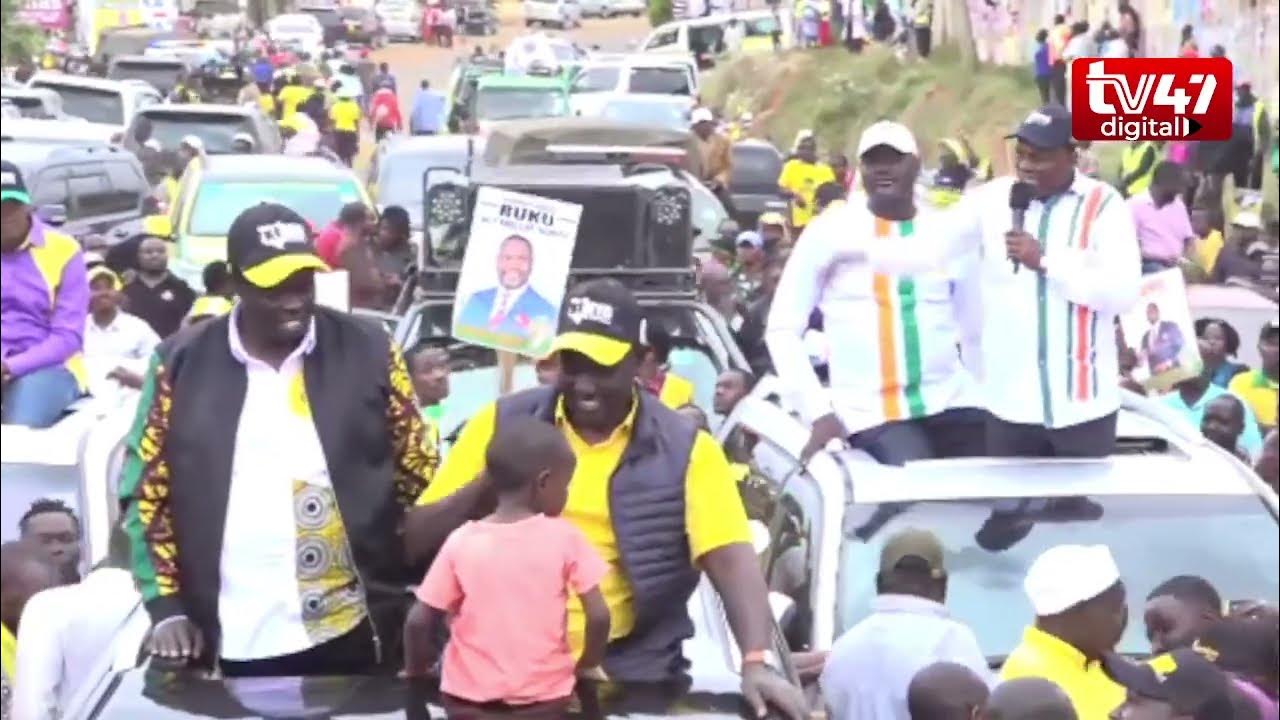 Ruto Leads Kenya Kwanza Campaigns In Mbeere North Embu County Youtube