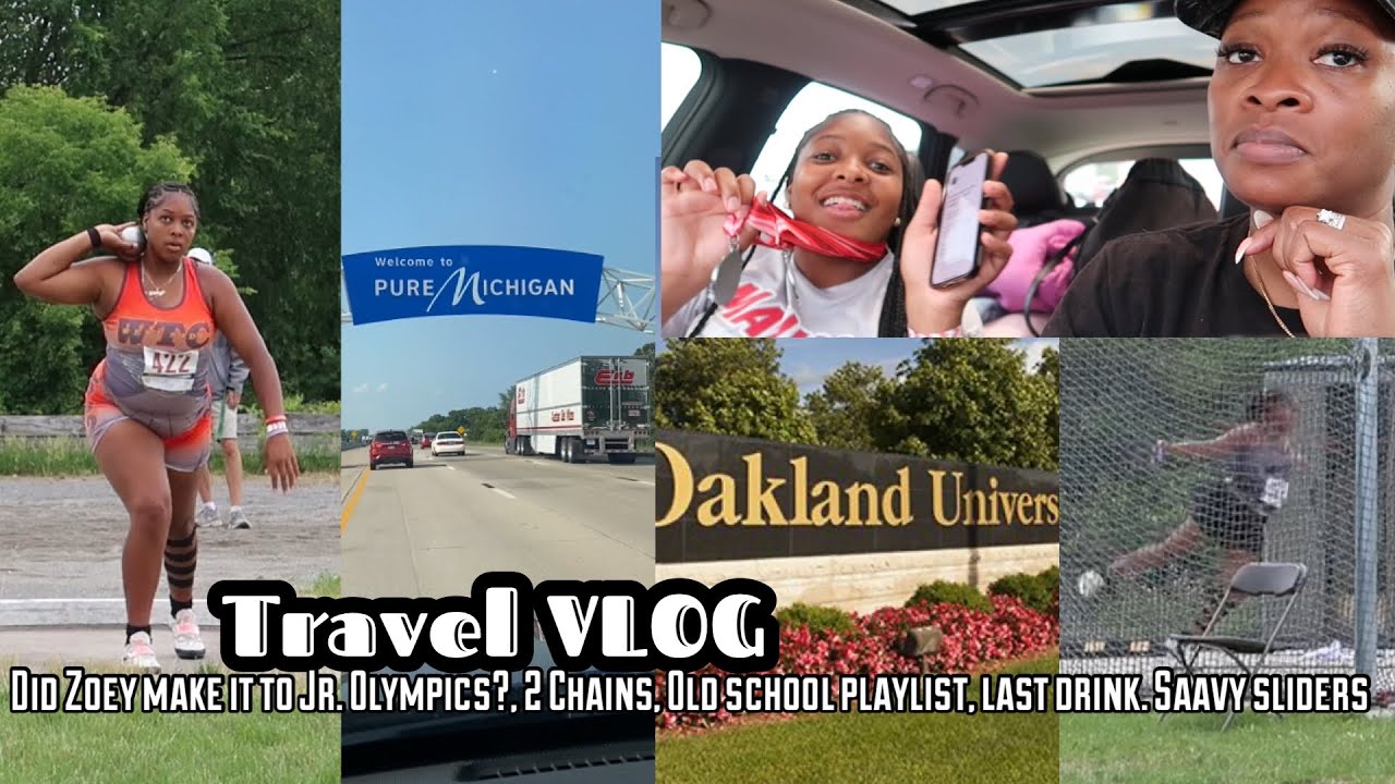 TRAVEL VLOG | Did Zoey make it to Jr. Olympics? | Yesss playlist | 2 ...