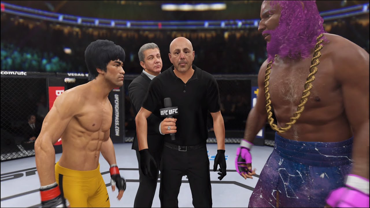 Bruce Lee vs. King Jupiter - EA Sports UFC 4 - Crazy UFC 👊🤪 - YouTube