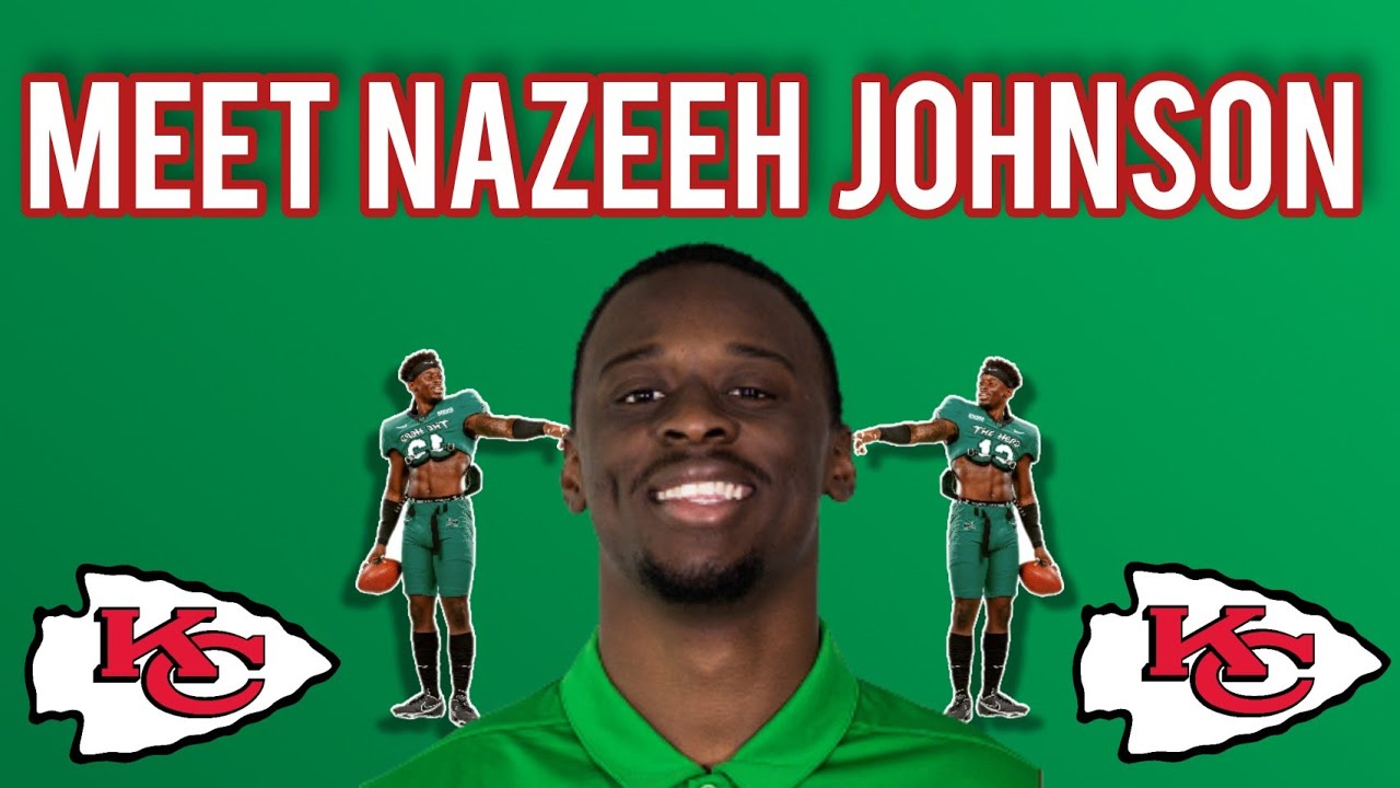 Does Chiefs 7th Round Pick NAZEEH JOHNSON Have What It Takes? - YouTube
