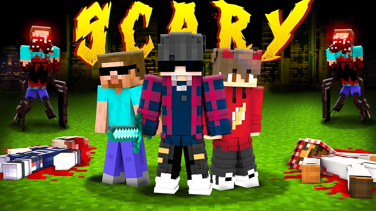 I Snuck into a 'HORROR' Minecraft Server! - YouTube