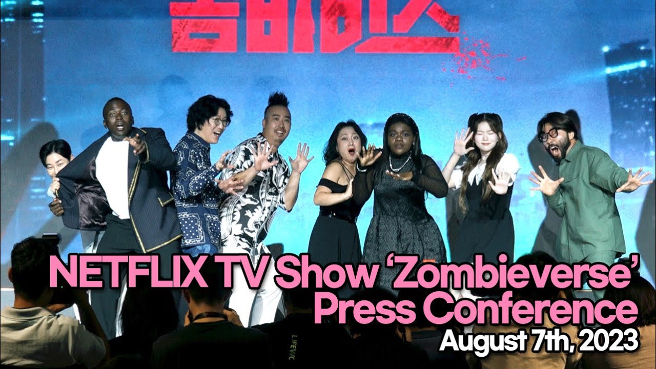 [STARsurvey] NETFLIX TV Show ‘Zombieverse’ Press Conference(August 7th ...
