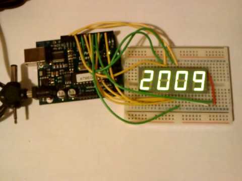 Arduino 2009 - Multiplexing - YouTube