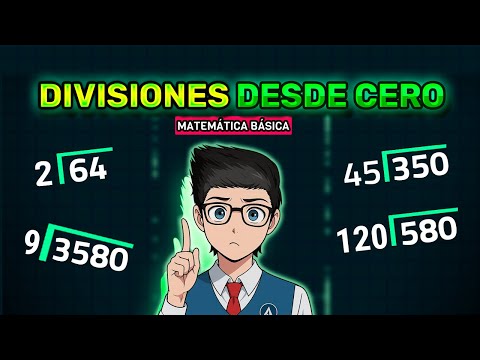 DIVISIONES DESDE CERO | Division de 1, 2, 3 CIFRAS (Y CUALQUIER CIFRA)