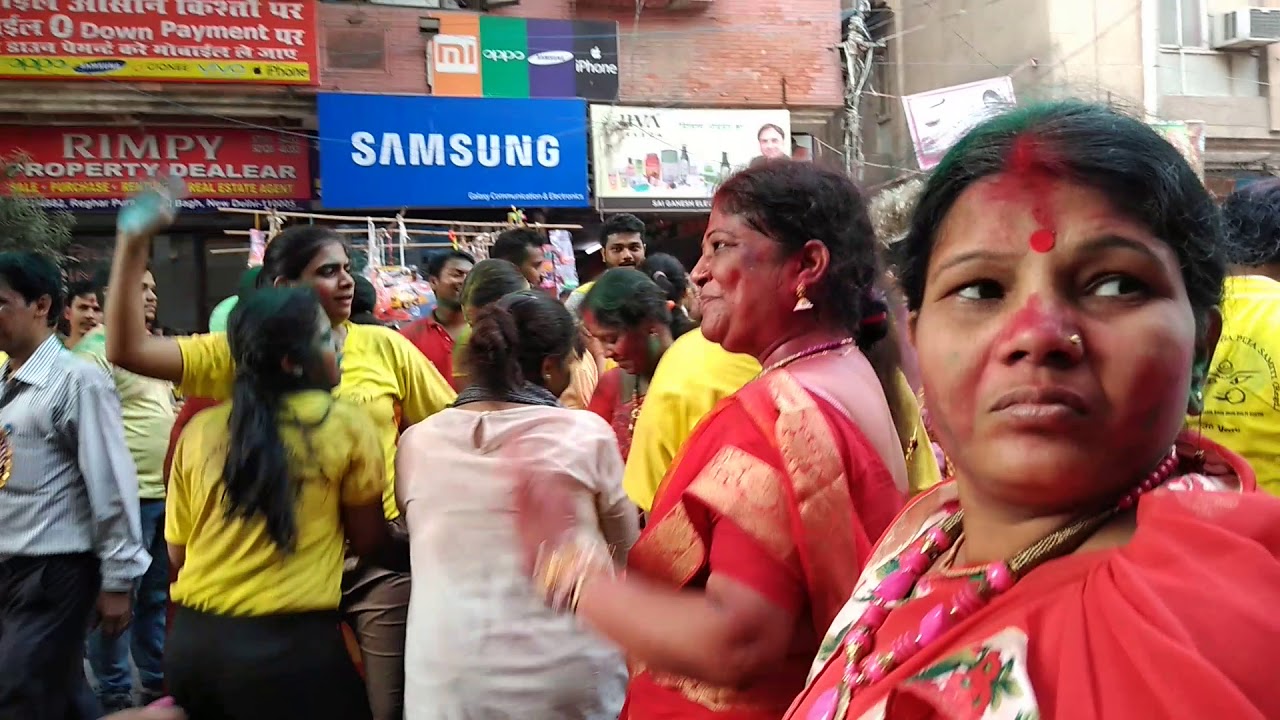 Delhi bengali dance - YouTube
