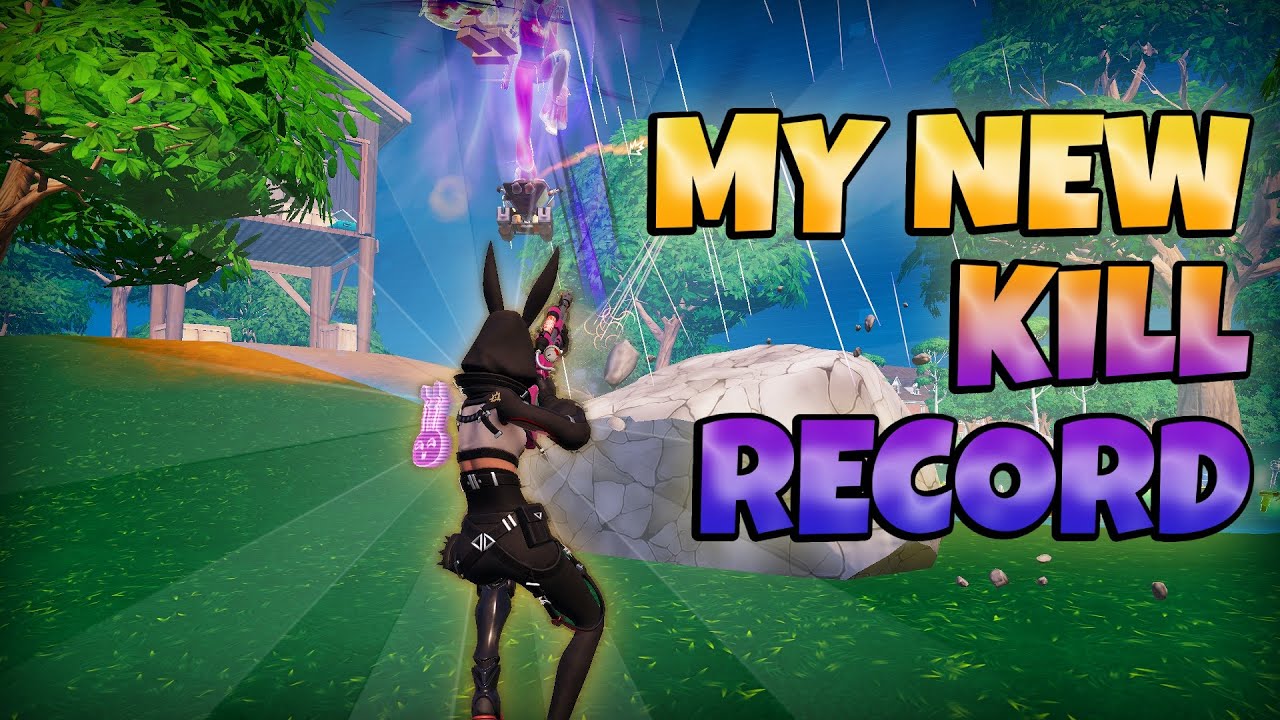 My New Kill Record: Fortnite Kill Highlights - YouTube