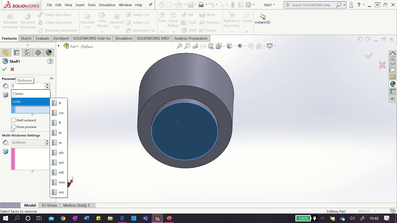 Lego Head - Solidworks tutorial for beginners - YouTube