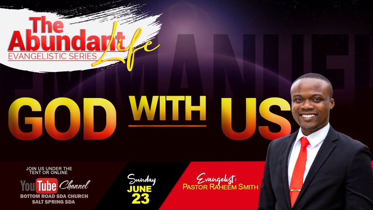 "God With Us" |The Abundant Life Evangelistic Series | Pastor Raheem ...