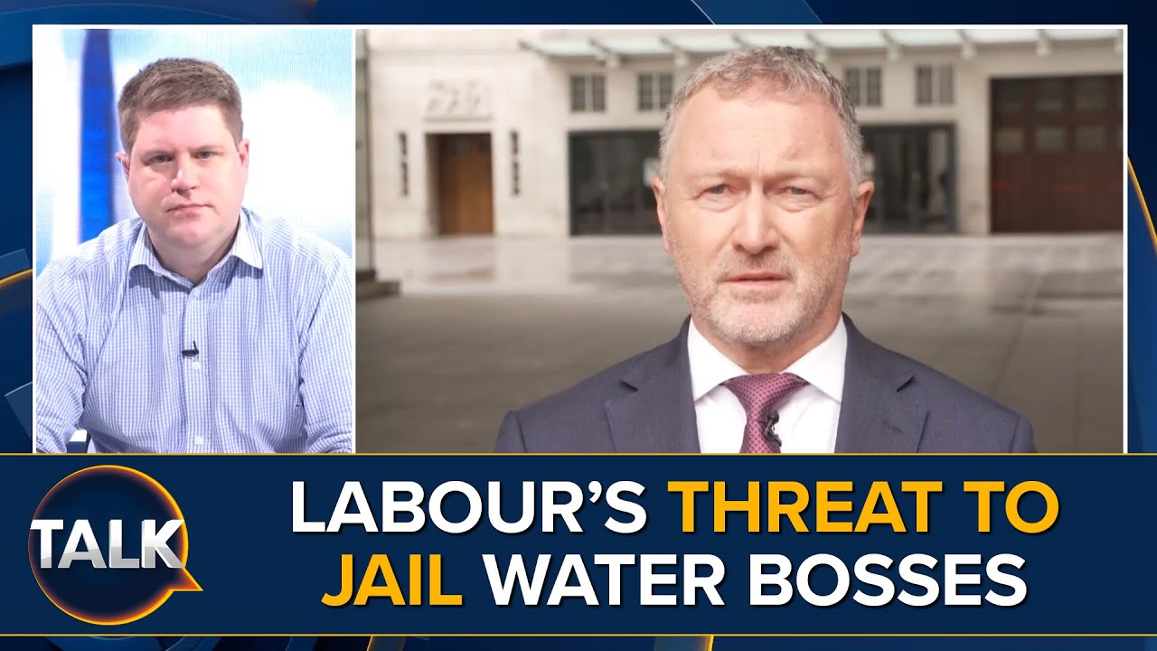 Labour Threatens To JAIL Water Company Bosses - YouTube