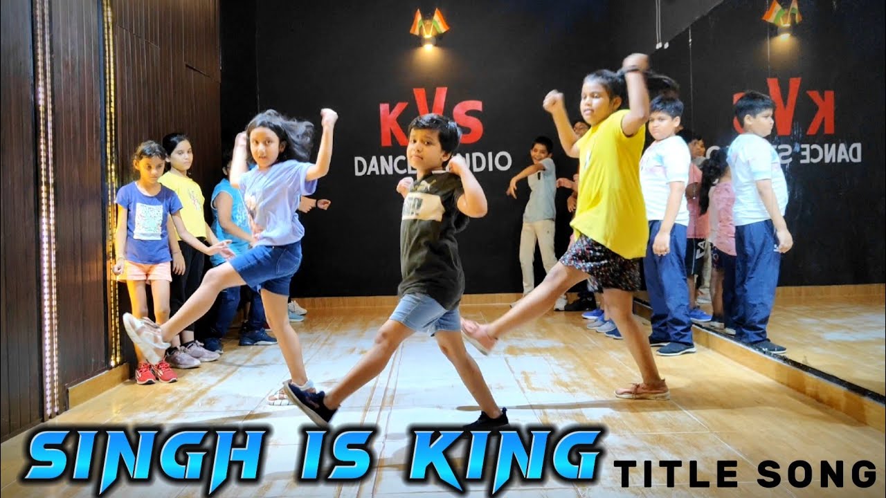 SINGH IS KING - TITLE SONG || BASIC ROUTINE || KVS DANCE STUDIO - YouTube