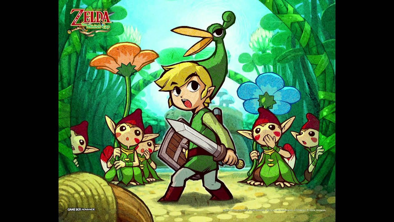 Legend of Zelda: The Minish Cap - Hyrule Town - YouTube