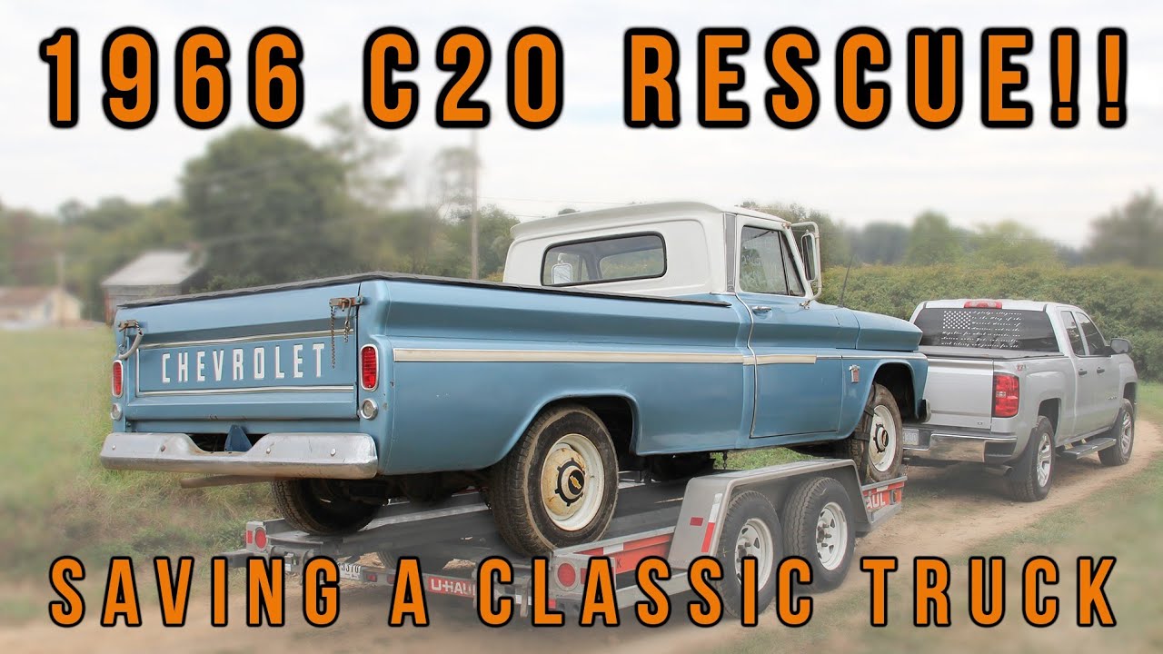 1966 C20 An Unbelievable Classic Truck Barn Find!! 1966 Chevrolet C20 ...