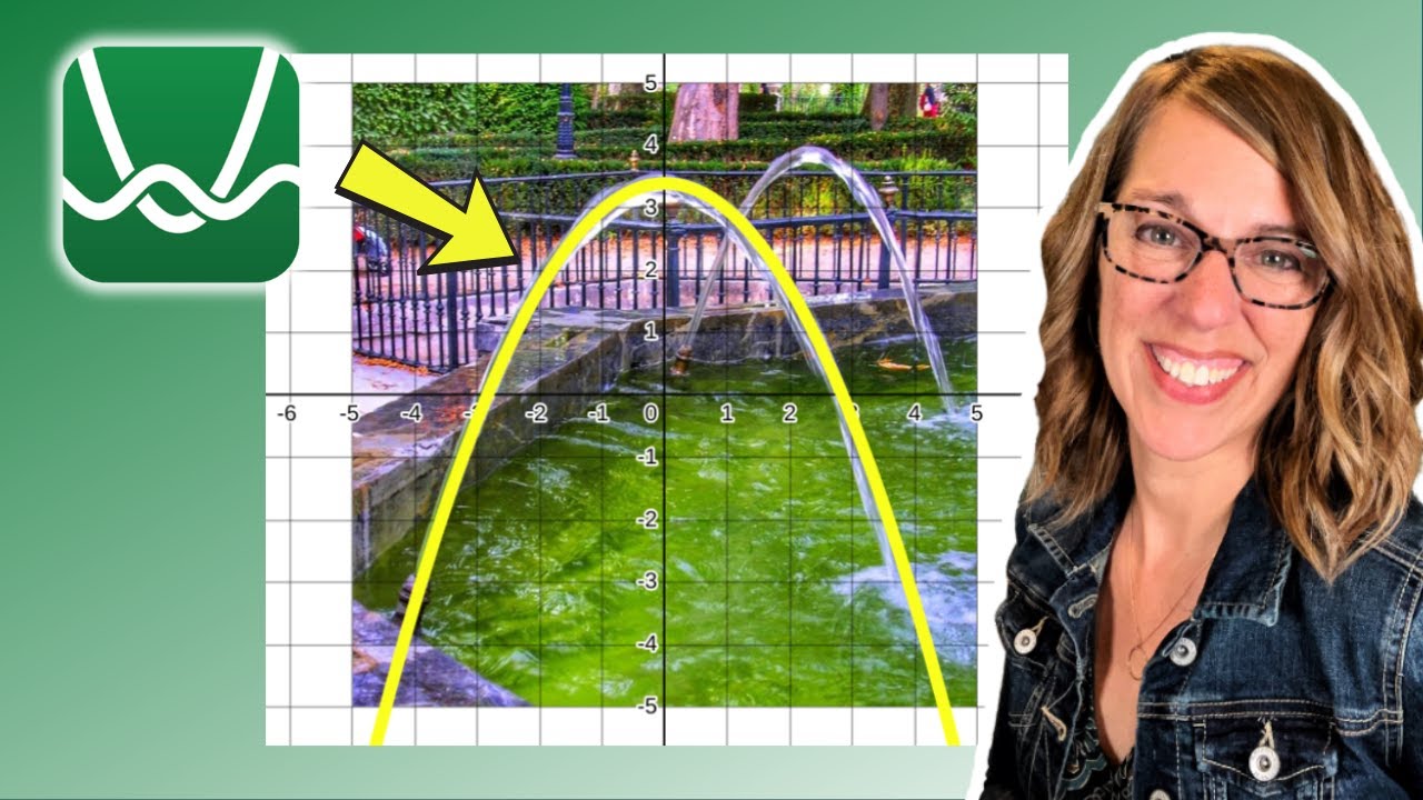 Find ANY Parabola Equation from an Image with Desmos! - YouTube