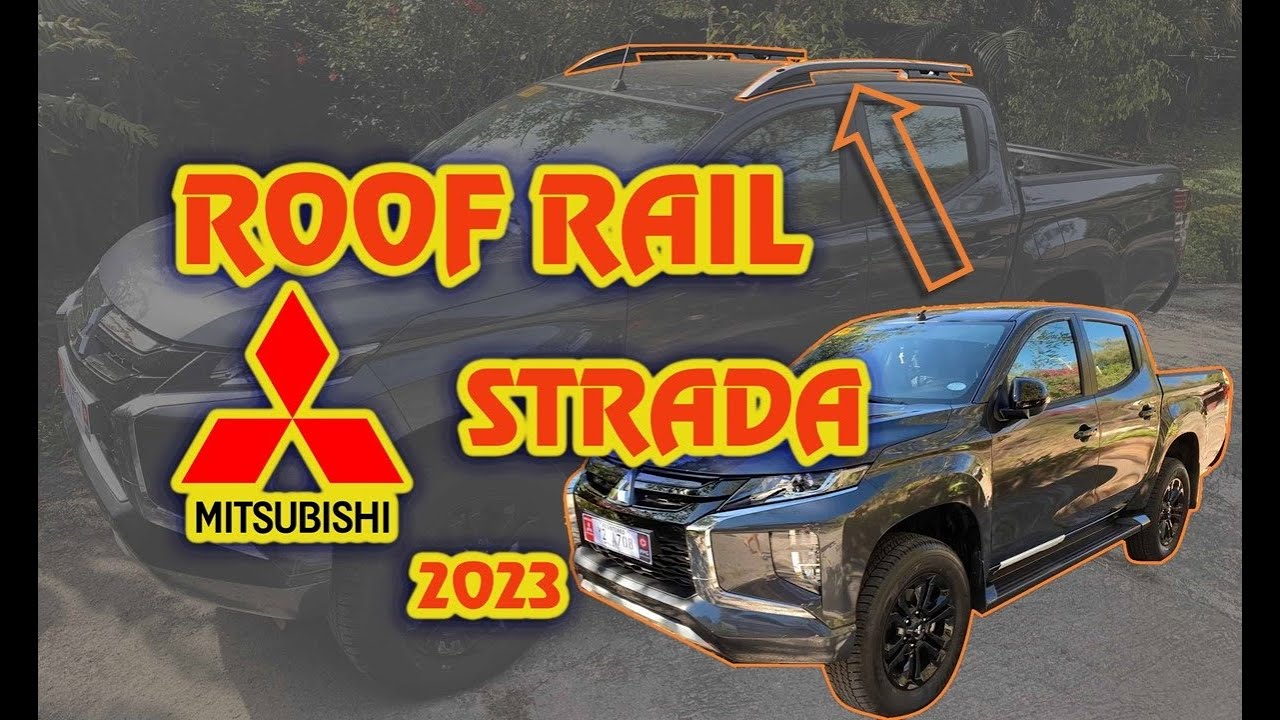 Roof Rail Installation on 2023 Mitsubishi STRADA - YouTube