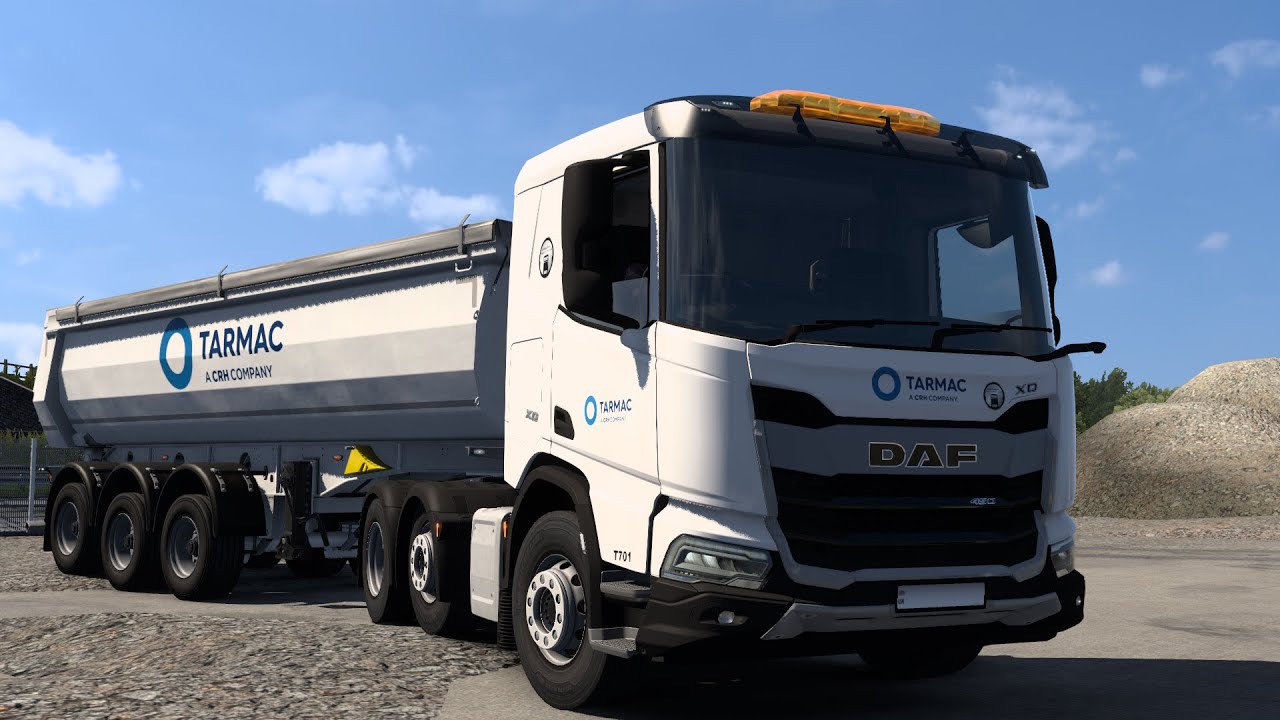 ETS 2 1.49 daf xd tarmac yard promods 2.68 - YouTube