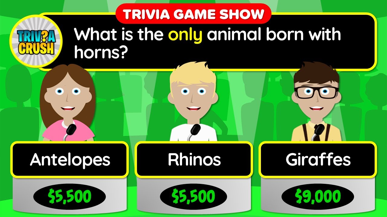 GENERAL KNOWLEDGE QUIZ! - 40 Trivia Questions in a Unique Game Show ...