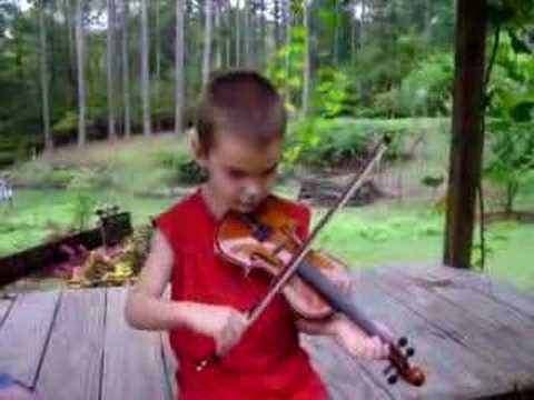 4-year-old fiddle player - YouTube
